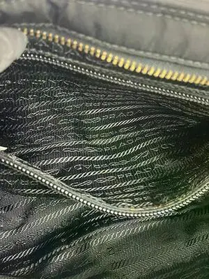Prada Tessuto And Calfskin Crossbody Bag