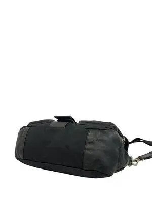 Prada Tessuto And Calfskin Crossbody Bag