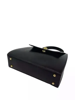 Celine 2004 Calfskin Star Ball Top Handle Bag Satchel