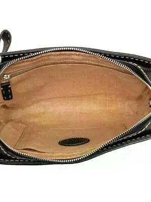 Fendi 2000-2015 Cuoio Romano Selleria Zip Around Wristlet Pouch