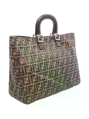 Fendi 2000-2010 Zucca Canvas Handbag