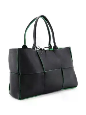 Bottega Veneta Arco Maxi Intrecciato Leather Medium Tote Bag
