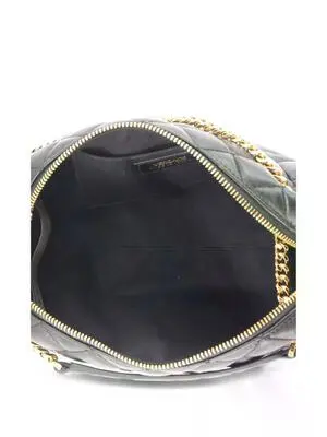 Versace Quilted Leather Shoulder Bag