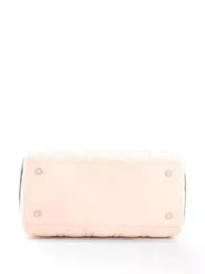Dior Lady Nm Bag Cannage Quilt Grained Lambskin Satchel - Neutrals