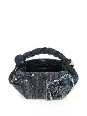 GANNI Mini Bou Bag In Denim - Blue