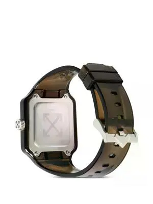 Off-White Proto 01 Transparent Square Watch - White