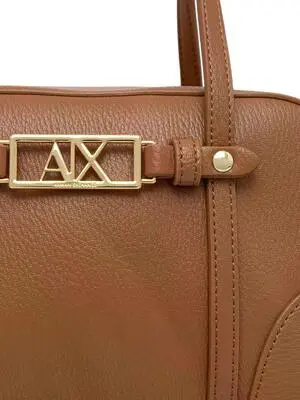 Armani Exchange Logo Plaque Shoulder Bag