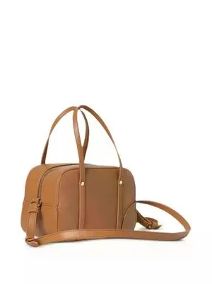 Armani Exchange Logo Plaque Shoulder Bag - Brown