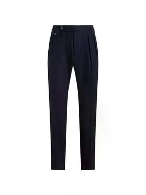 Polo Ralph Lauren Wool Flannel Suit Trouser - Blue