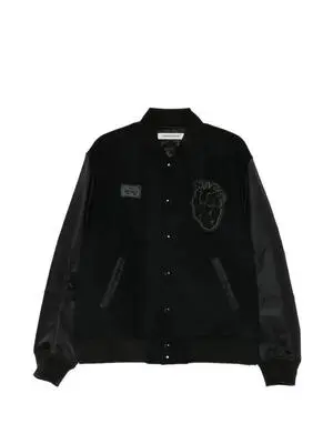 Undercover Heart Patch Varsity Jacket