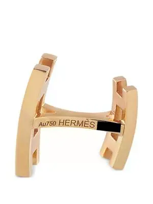Hermès Pierced H Cufflinks