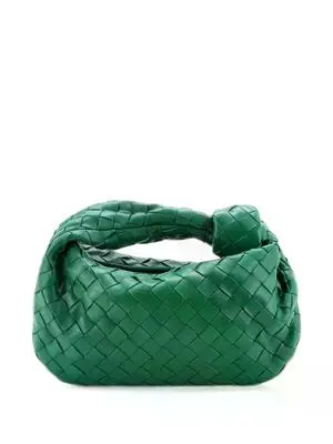 Bottega Veneta Bv Jodie Intrecciato Nappa Mini Hobo Bag - Green