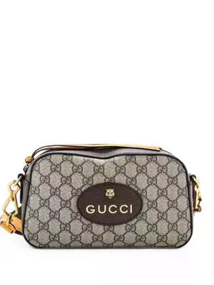 Gucci Neo Vintage Camera Messenger Bag Gg Coated Canvas Crossbody Bag - Brown