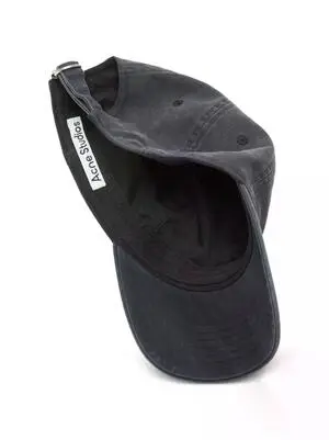 Acne Studios Face Stud Cap - Black
