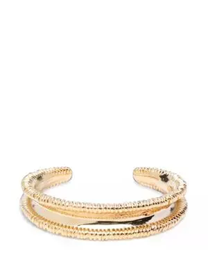 Isabel Marant Étoile Byrne Layered-effect Textured Bracelet