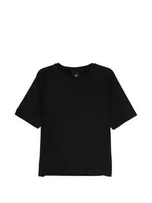 THOM KROM Crew-neck Embroidered T-shirt - Black