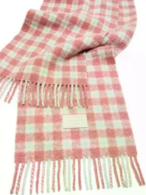 Acne Studios Checked Logo Scarf