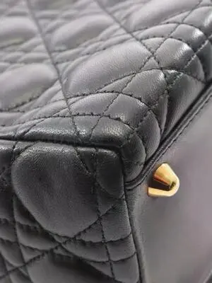 Dior 2000s Lady Cannage Leather Tote Bag