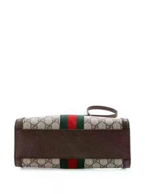 Gucci Ophidia Top Handle Gg Coated Canvas Small Tote Bag