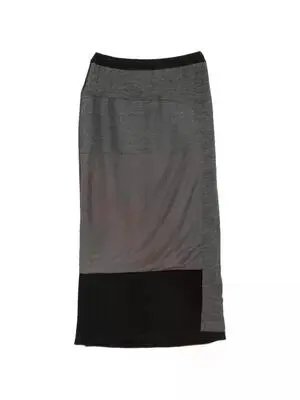 Comme Des Garçons 2000s Panelled Drawstring Skirt