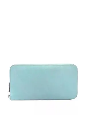 Hermès 2016 Azap Leather Wallet - Blue