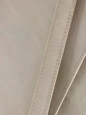 Dior Bobby Flap Leather East West Crossbody Bag - White