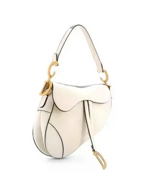 Dior Saddle Handbag Leather Medium Shoulder Bag