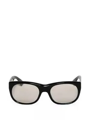 Saint Laurent Sl 815 Romy Rectangle-frame Sunglasses - Black