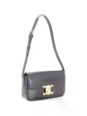 Celine Triomphe East-west Smooth Calfskin Shoulder Bag