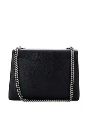 Gucci Dionysus Bag Leather Medium Shoulder Bag - Black