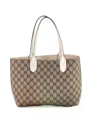Gucci Reversible Gg Print Leather Small Tote Bag