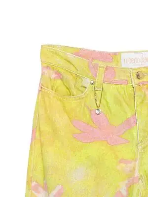 Roberto Cavalli 2000s Floral-print Jeans