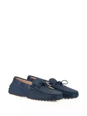 TOD'S Gommino Pebbled Leather Loafers