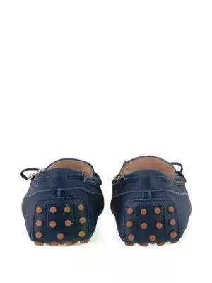 TOD'S Gommino Pebbled Leather Loafers