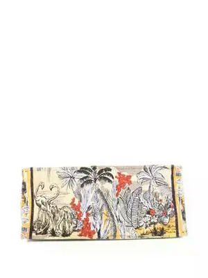 Dior Book Embroidered Canvas Large Tote Bag