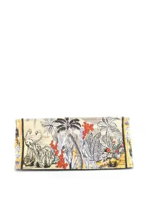 Dior Book Embroidered Canvas Large Tote Bag - Neutrals