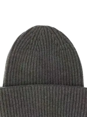 Fedeli Norge Ribbed-knit Beanie Hat - Green