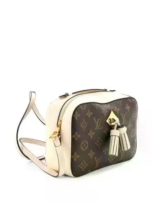 LOUIS VUITTON Saintonge Handbag Monogram Canvas With Leather Crossbody Bag - Neutrals