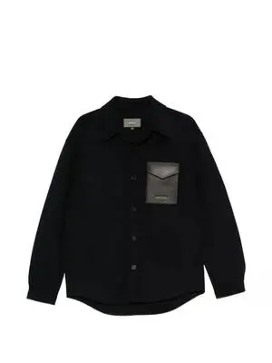 Mackage Emmanuel Patch-pocket Shirt Jacket - Blue