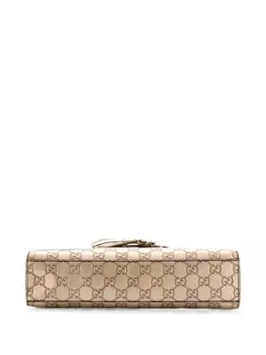 Gucci Emily Chain Flap Bag Guccissima Leather Medium Shoulder Bag
