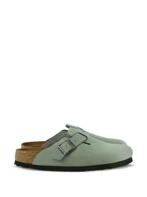 BIRKENSTOCK Boston Mules - Green
