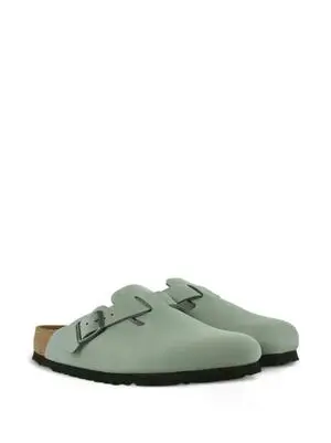 BIRKENSTOCK Boston Mules - Green