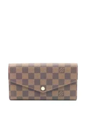 LOUIS VUITTON 2016 Sarah Wallet - Brown