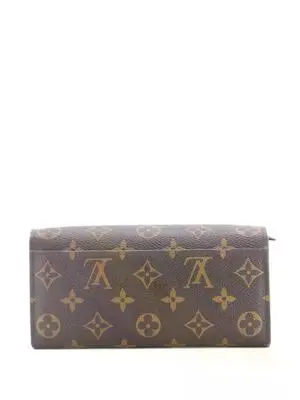 LOUIS VUITTON Sarah Wallet Nm Monogram Canvas Small Wallets