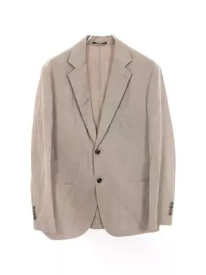 Hermès 1990-2000s Seersucker Button-up Jacket - Neutrals