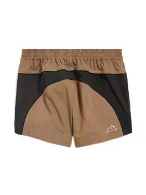 Balenciaga Techwear Tracksuit Shorts - Neutrals