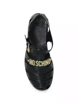 Moschino Logo-plaque Sandals