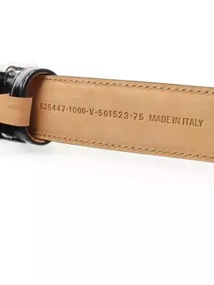 Balenciaga 2010s Leather Belt