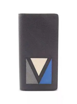 LOUIS VUITTON 2010s Brazza Wallet - Black
