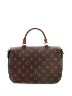 LOUIS VUITTON Vaugirard Monogram Canvas Satchel - Black